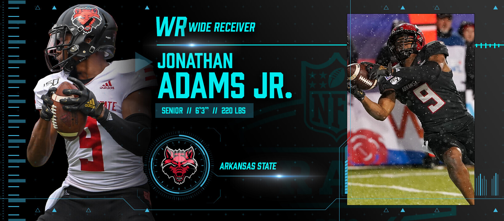 2021 NFL Draft Profile: WR Jonathan Adams Jr. | FantasyPros